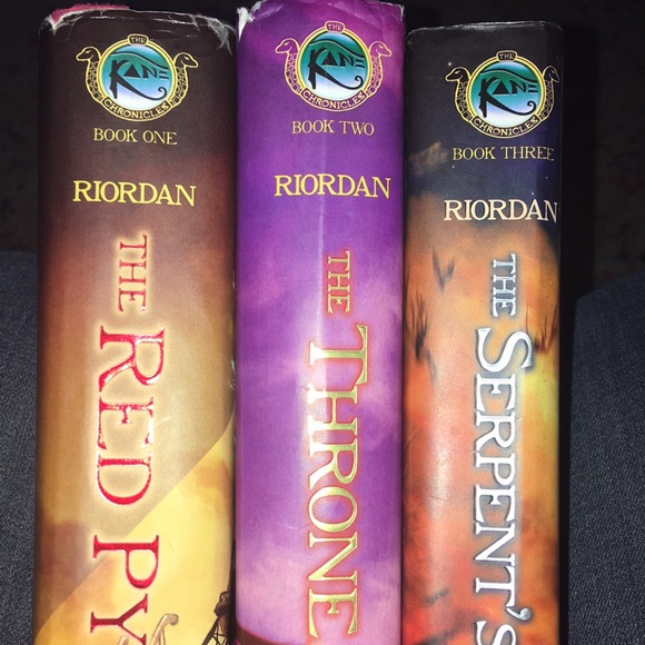 Disney | Other | 3 Books Kane Chronicles Series Rick Riordan | Poshmark